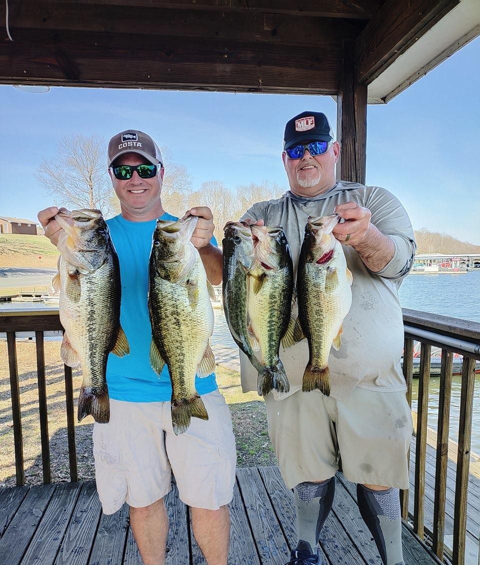 Nathan Sullivan & Eric Johnson win CATT Lake Ann with 5 bass weighing ...