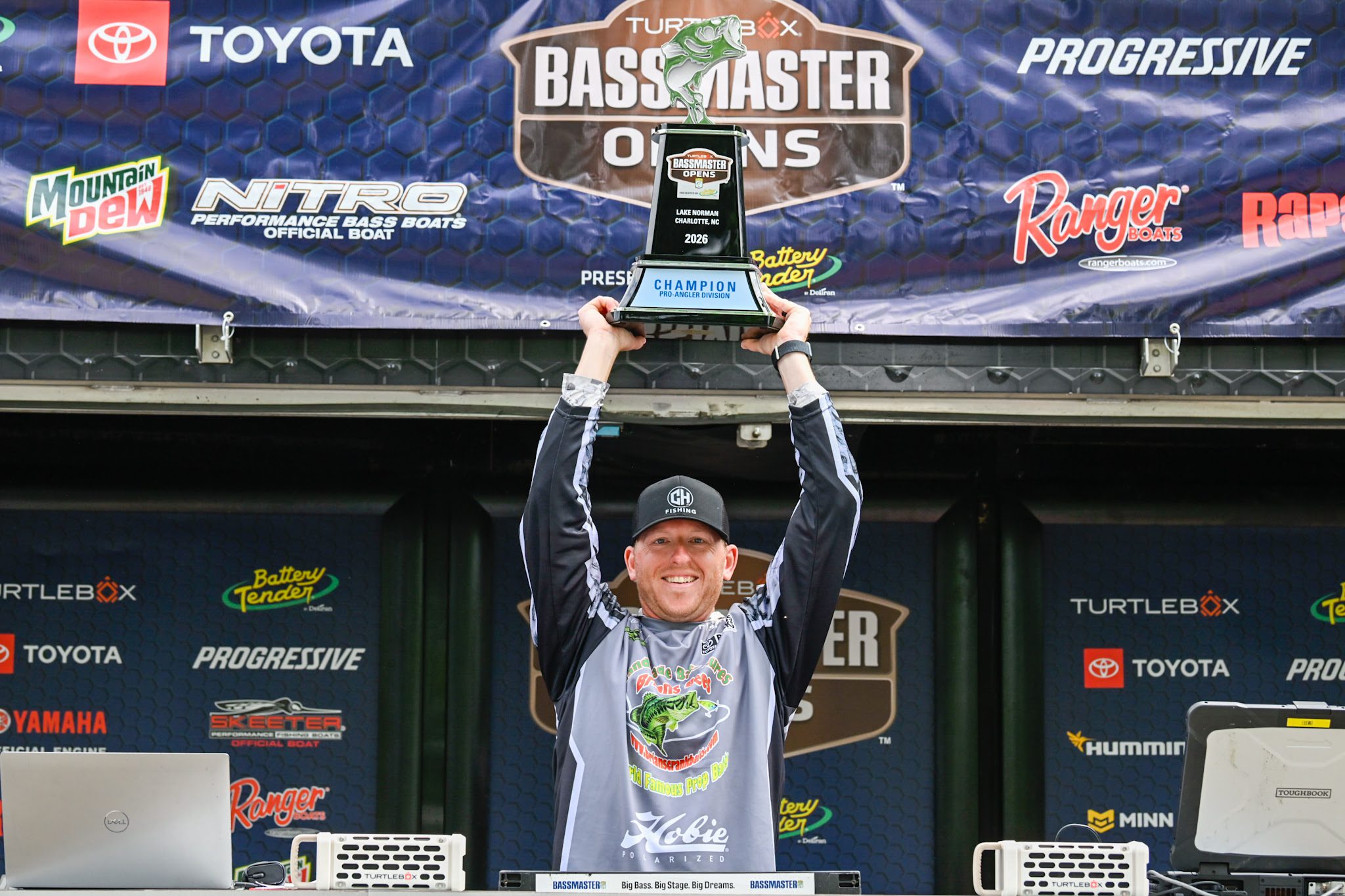 Key decision rewards Huskins with Bassmaster Open win at Lake Norman ...